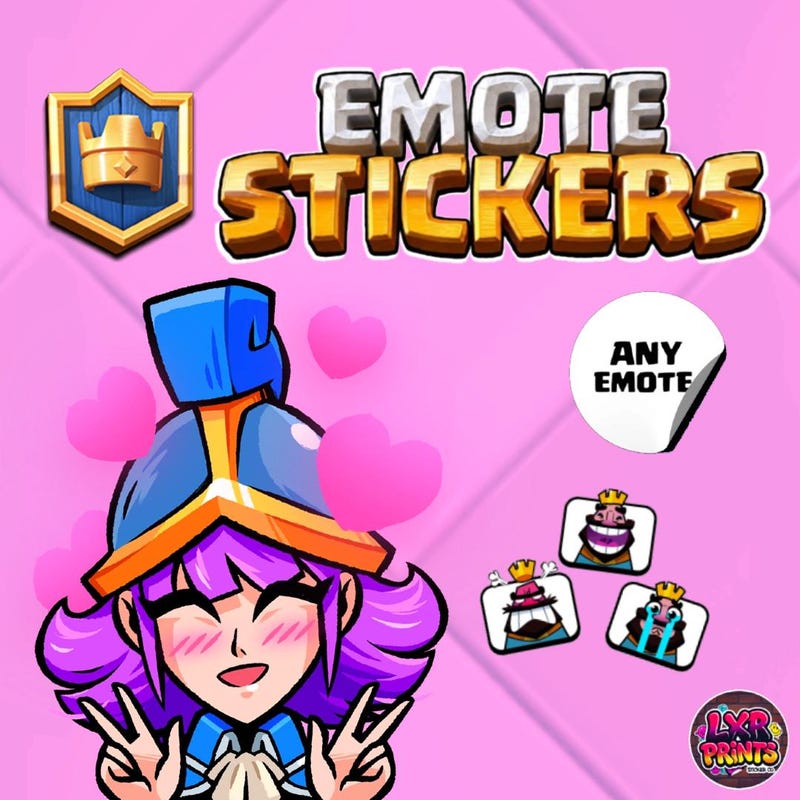 Sus Clash Royale Custom Emotes - Etsy Canada