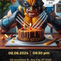 Wolverine Birthday - Etsy