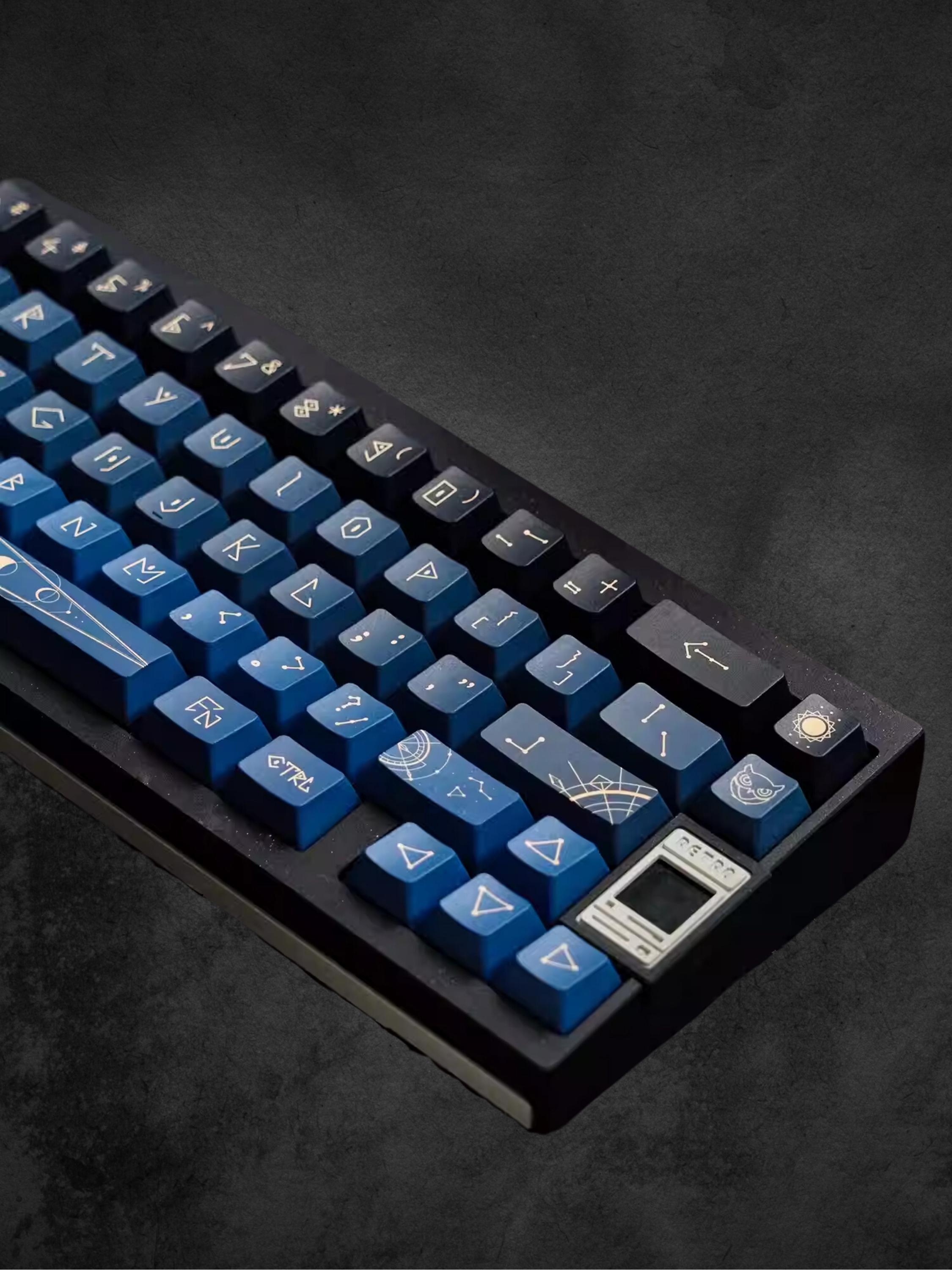 144 Key Daydreamer Star Spectrum Keycaps OEM Profile Keycaps for ...