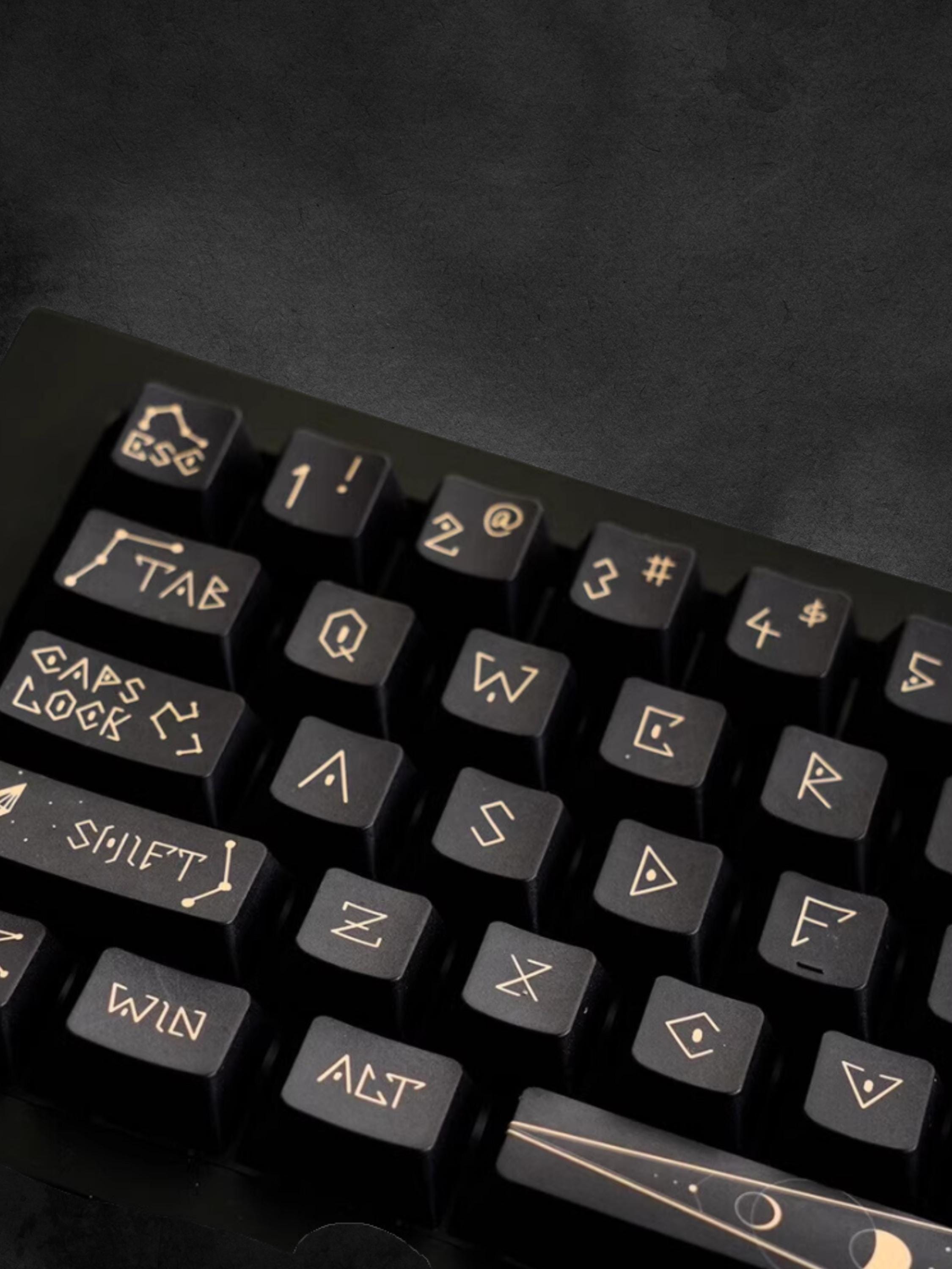 144 Key Daydreamer Star Spectrum Keycaps OEM Profile Keycaps for ...