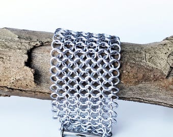 Silver chainmail | Etsy