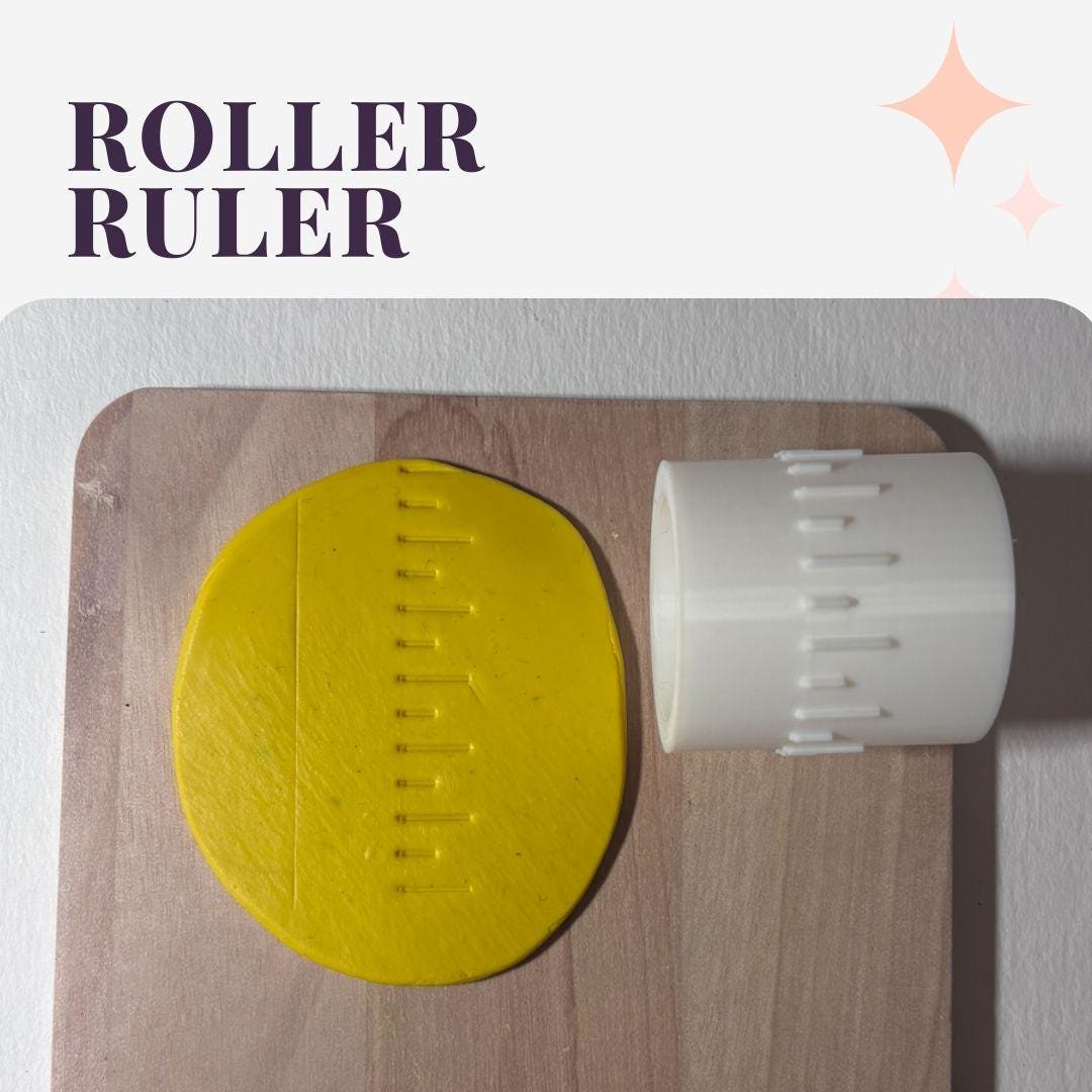 Handmade Custom Precision Roller Ruler – Perfect for Jewelry & Clay ...