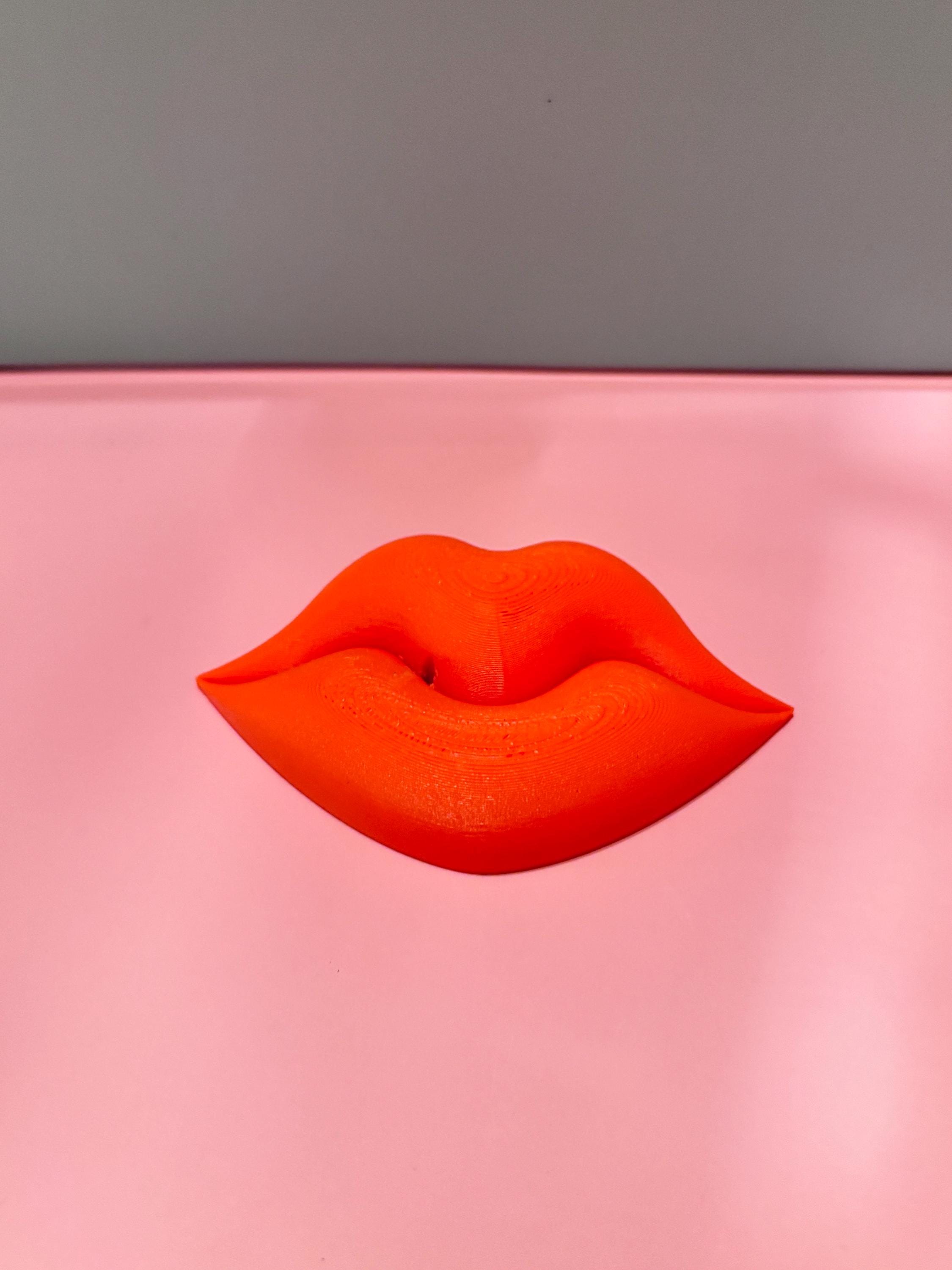 3D Printed Lips Incense Holder Modern Aromatherapy Decor Gift - Etsy