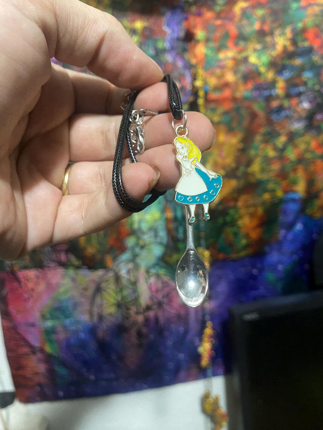 Cute Alison in Wonderland Miniature Spoon Necklace Perfect for Tea ...