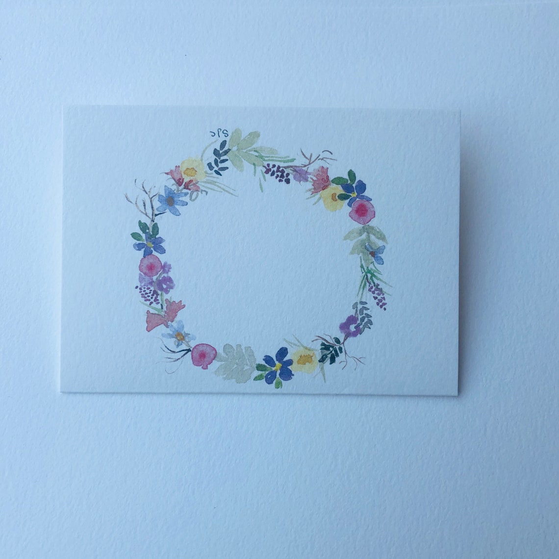 Watercolor Notecard and Bookmark Set, Floral Bouquet - Etsy