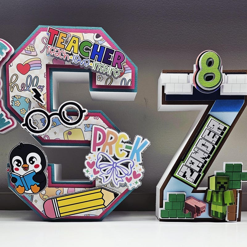 Stand up Letters - Etsy