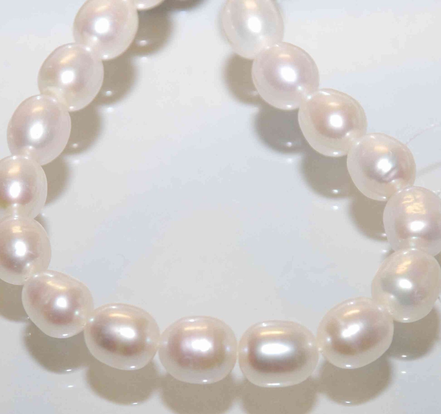 Rice Pearl Freshwater Pearl Ivory White LARGE 10x12mm15 - Etsy