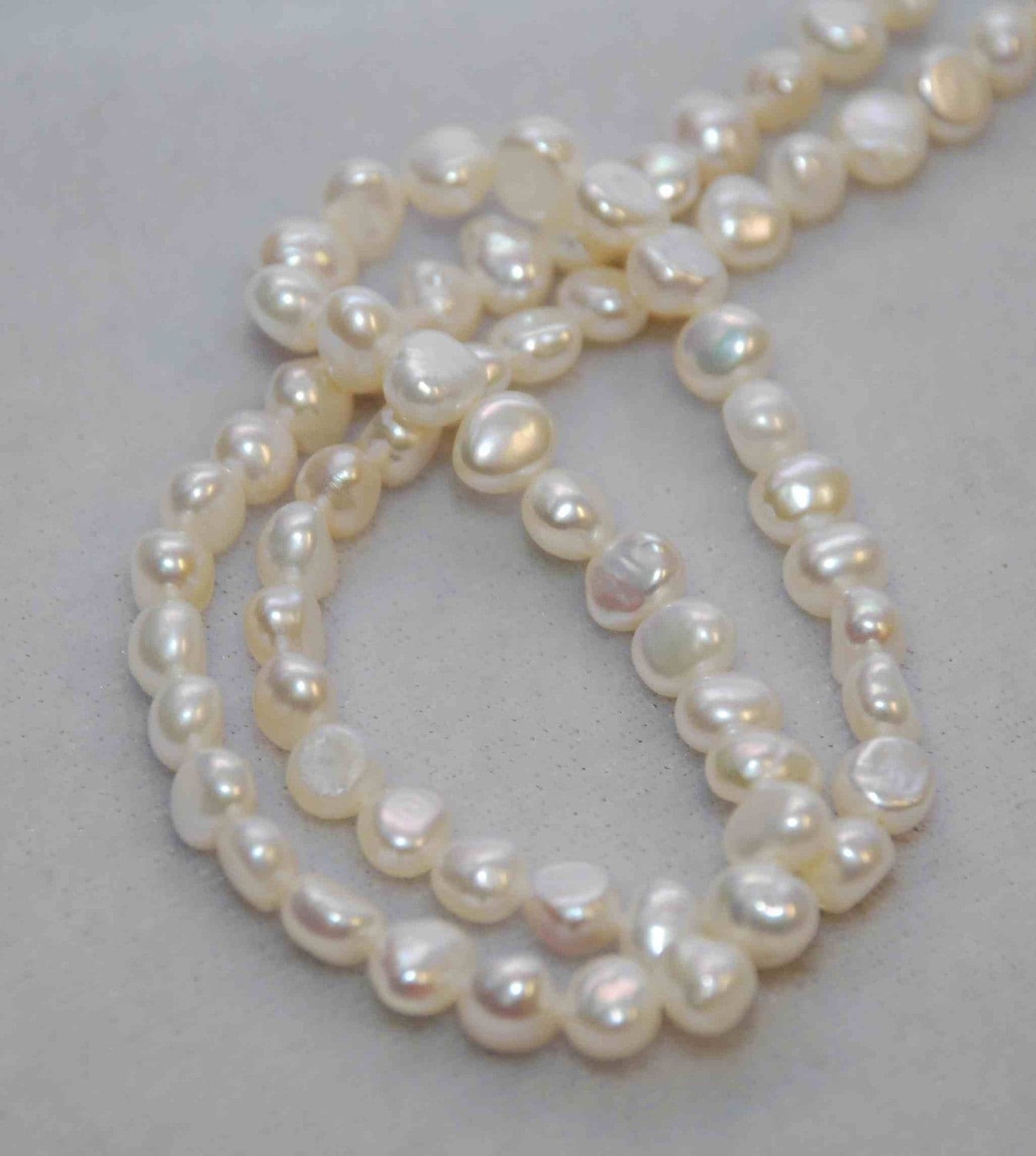 AA 7MM 8mm Freshwater Pearl Nugget Pearl Baroque Pep Corn - Etsy