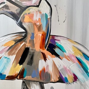 Ballet Dancer Original Painting, Ballerina Painting, Ballet Dancer Art ...