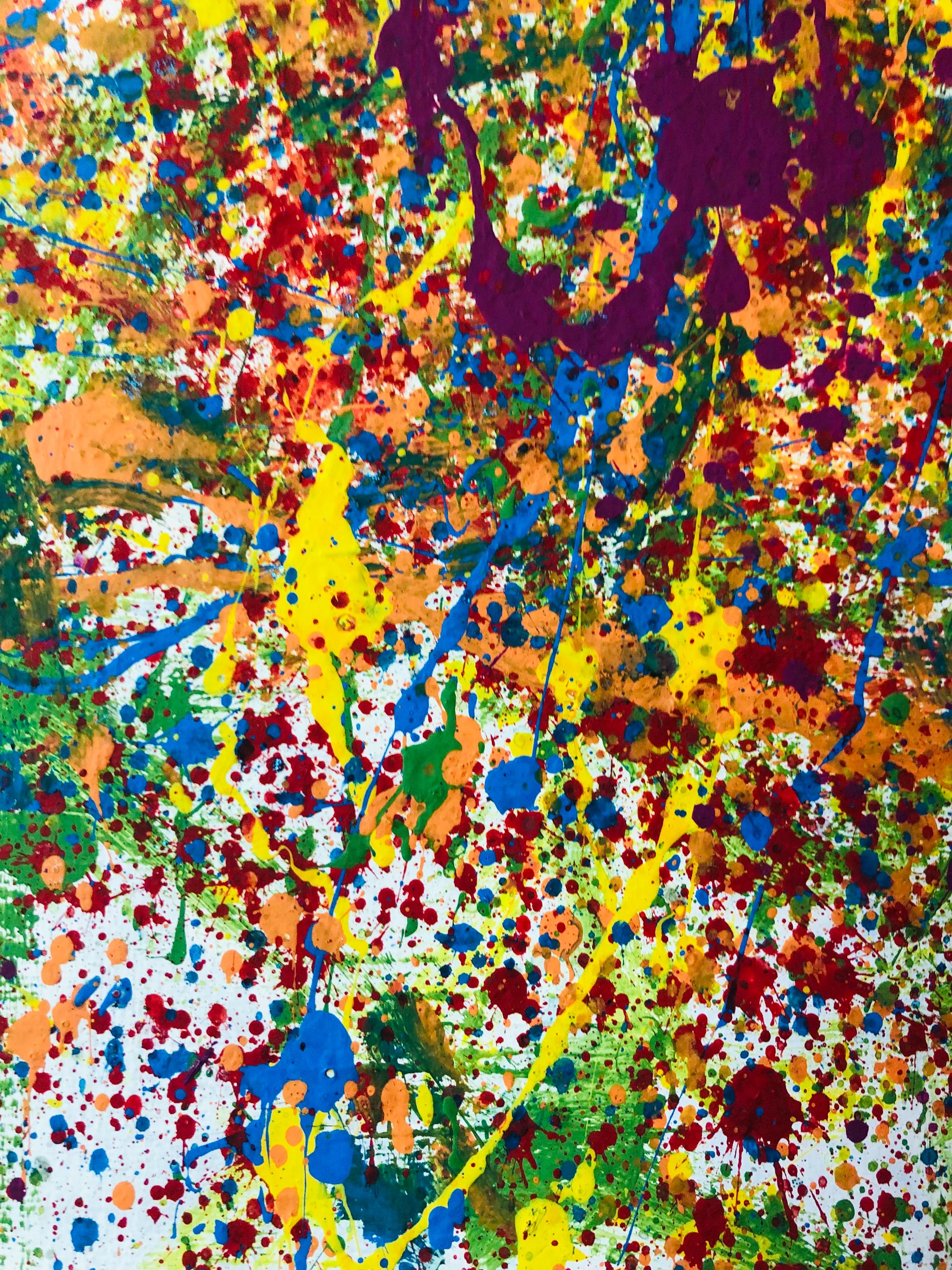 Colorful and Bright Splash Art/spatter Art - Etsy