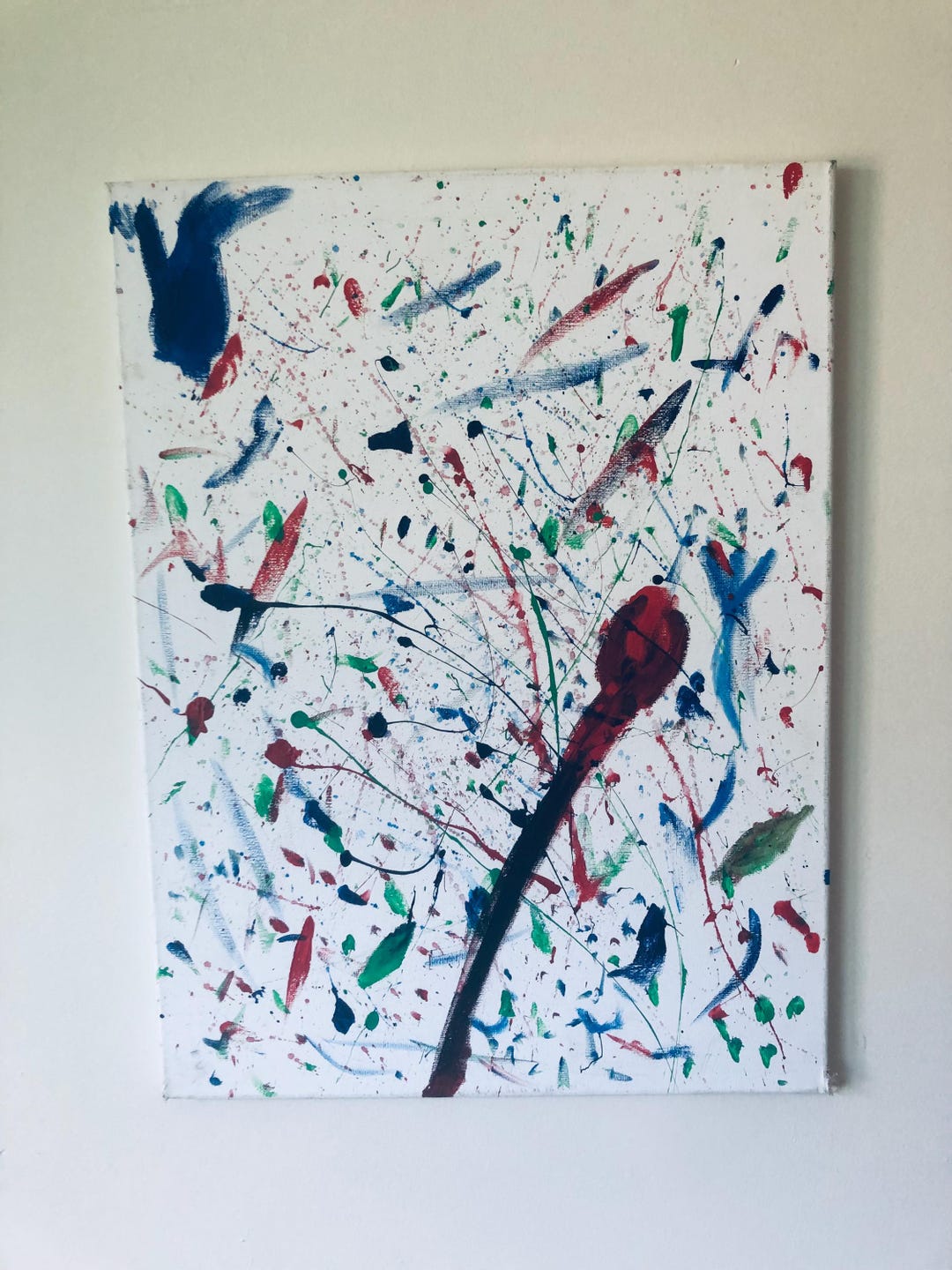 Colorful and Bright Splash Art/spatter Art - Etsy