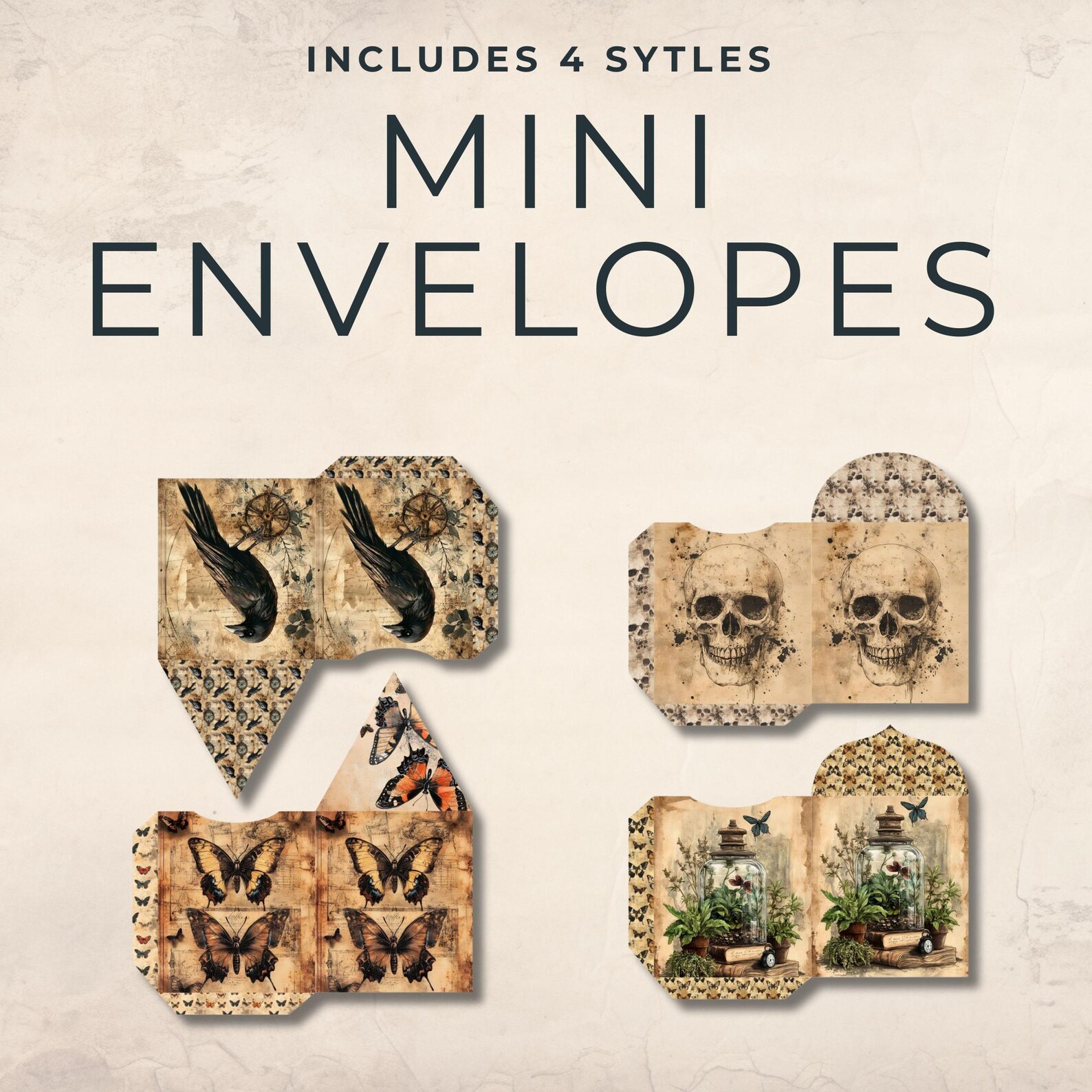 Cabinet of Curiosities Printable Kit - Vintage Science Ephemera ...