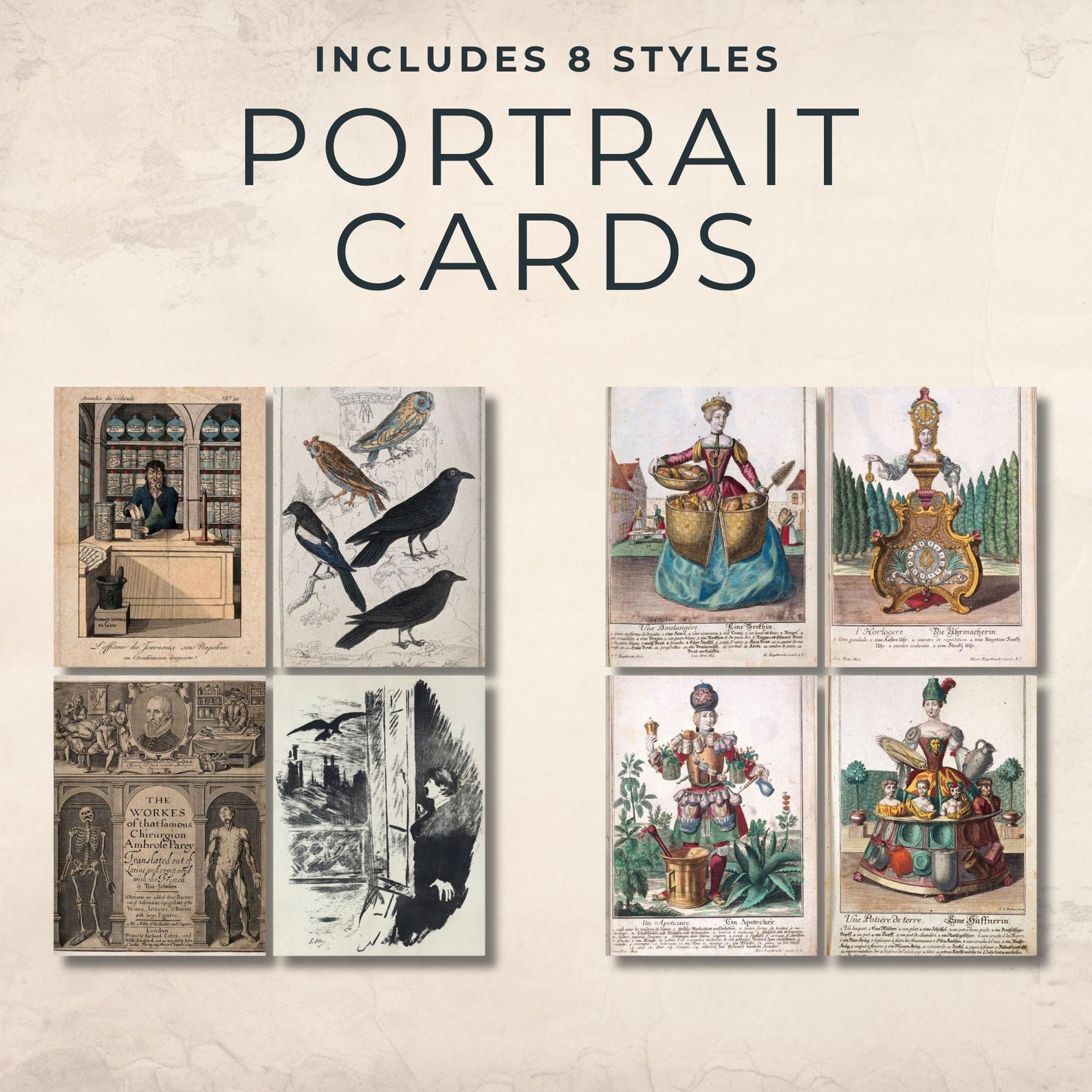 Cabinet of Curiosities Printable Kit - Vintage Science Ephemera ...