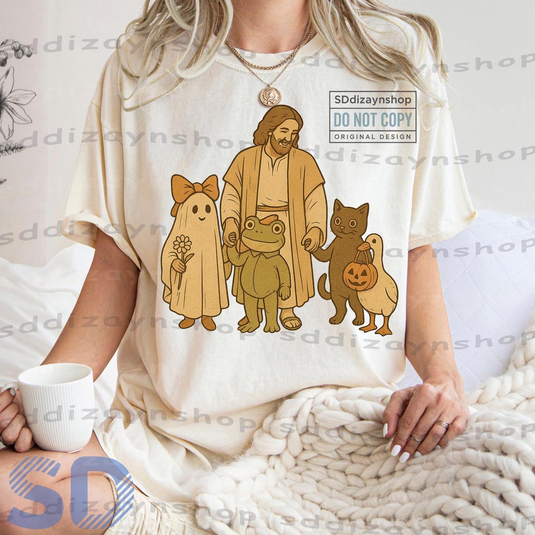 Christian Halloween PNG: Jesus and Friends Ghost Clipart (digital ...