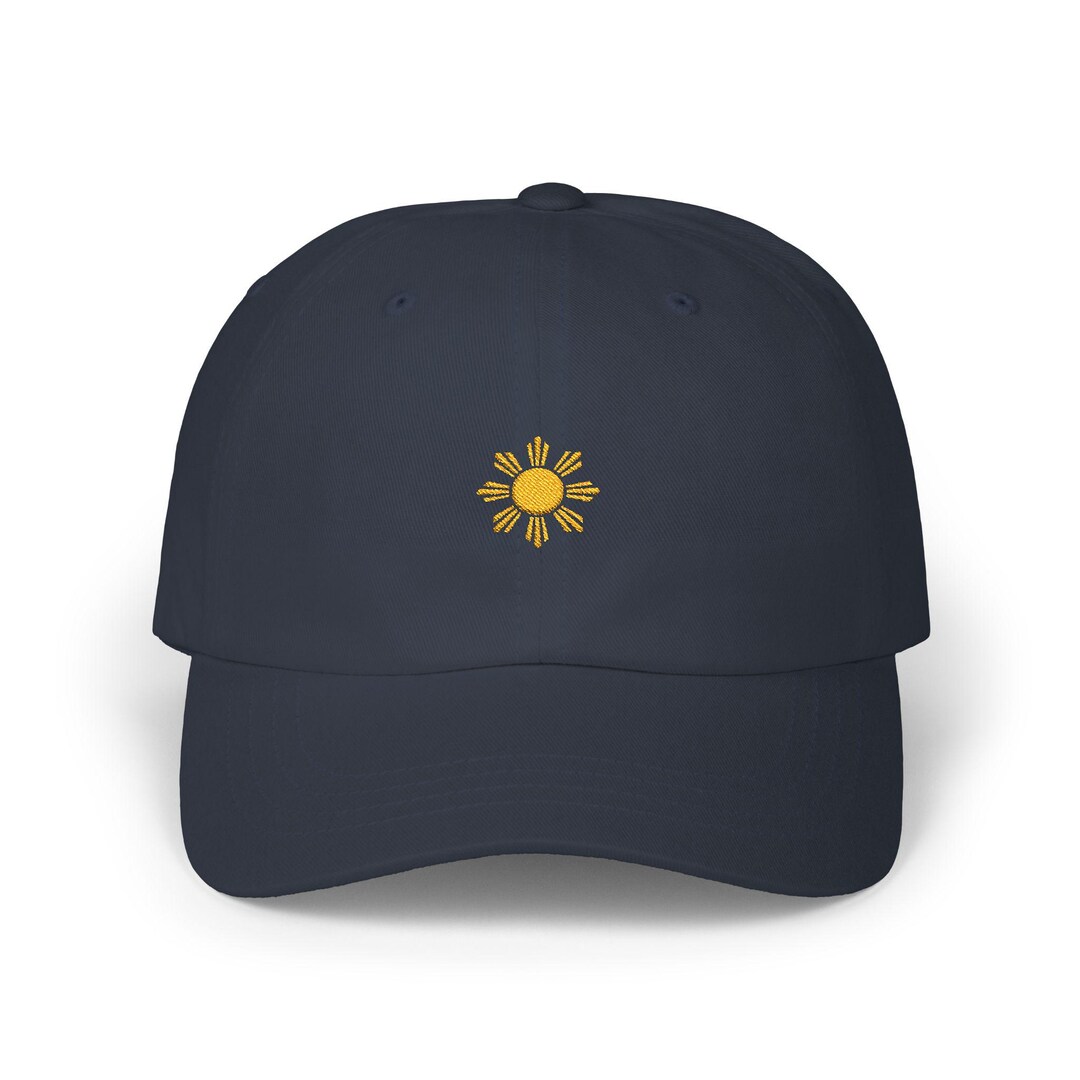 Filipino Sun, Araw- Gift, Minimalist Embroidered- Classic Dad Cap - Etsy