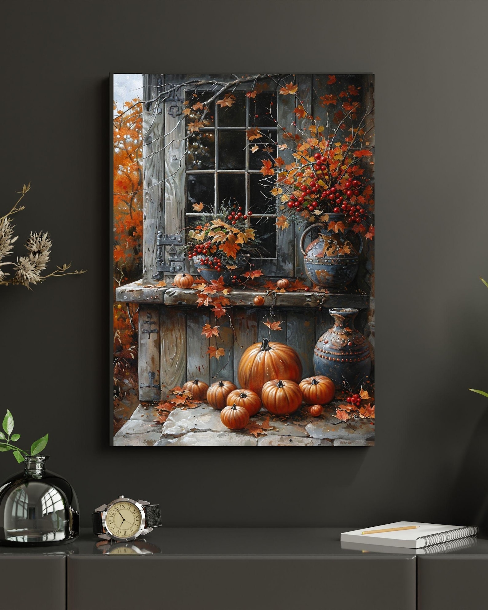Autumn Fall Wall Art Cozy Fall Decor High-quality Printable Print - Etsy
