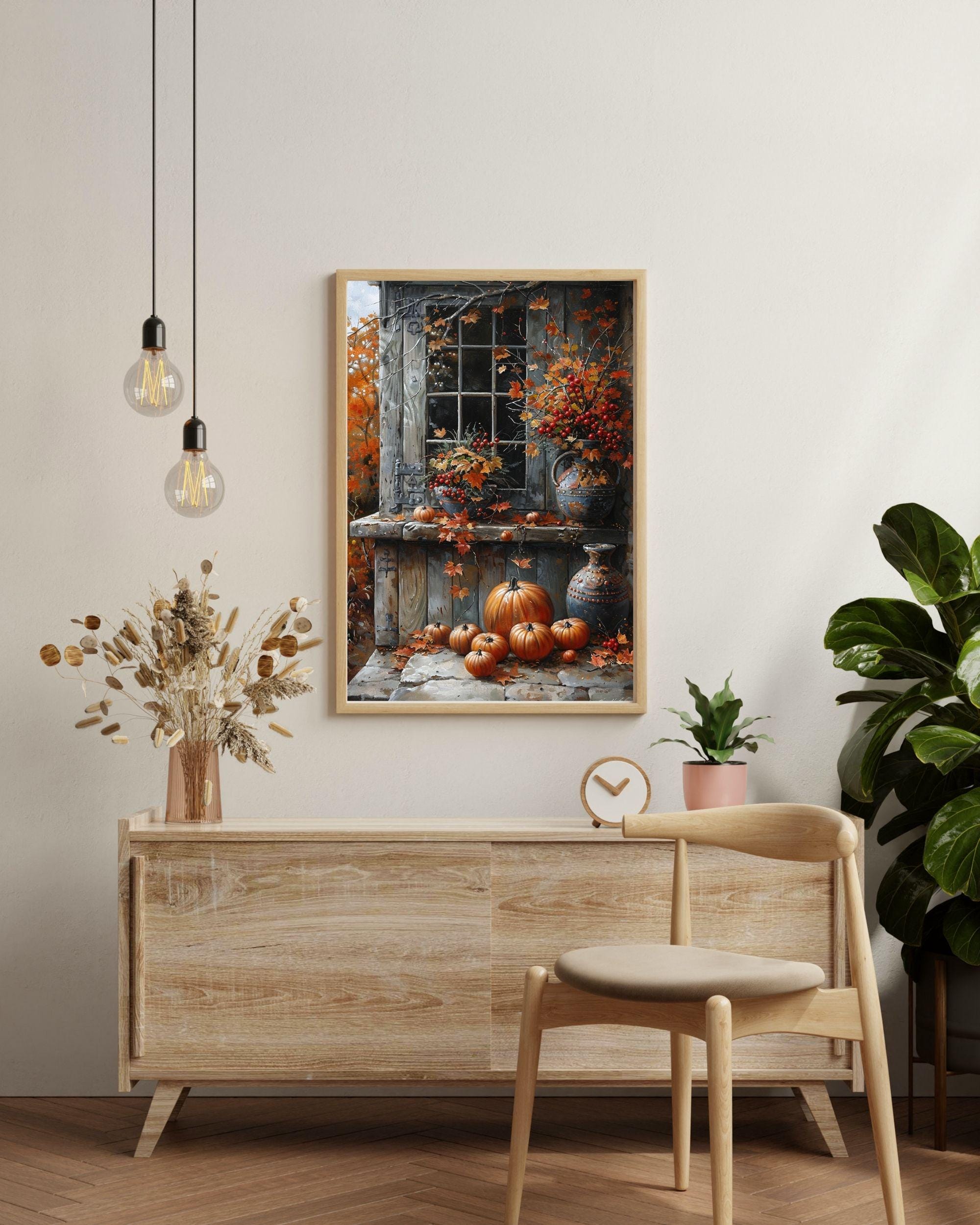 Autumn Fall Wall Art Cozy Fall Decor High-quality Printable Print - Etsy