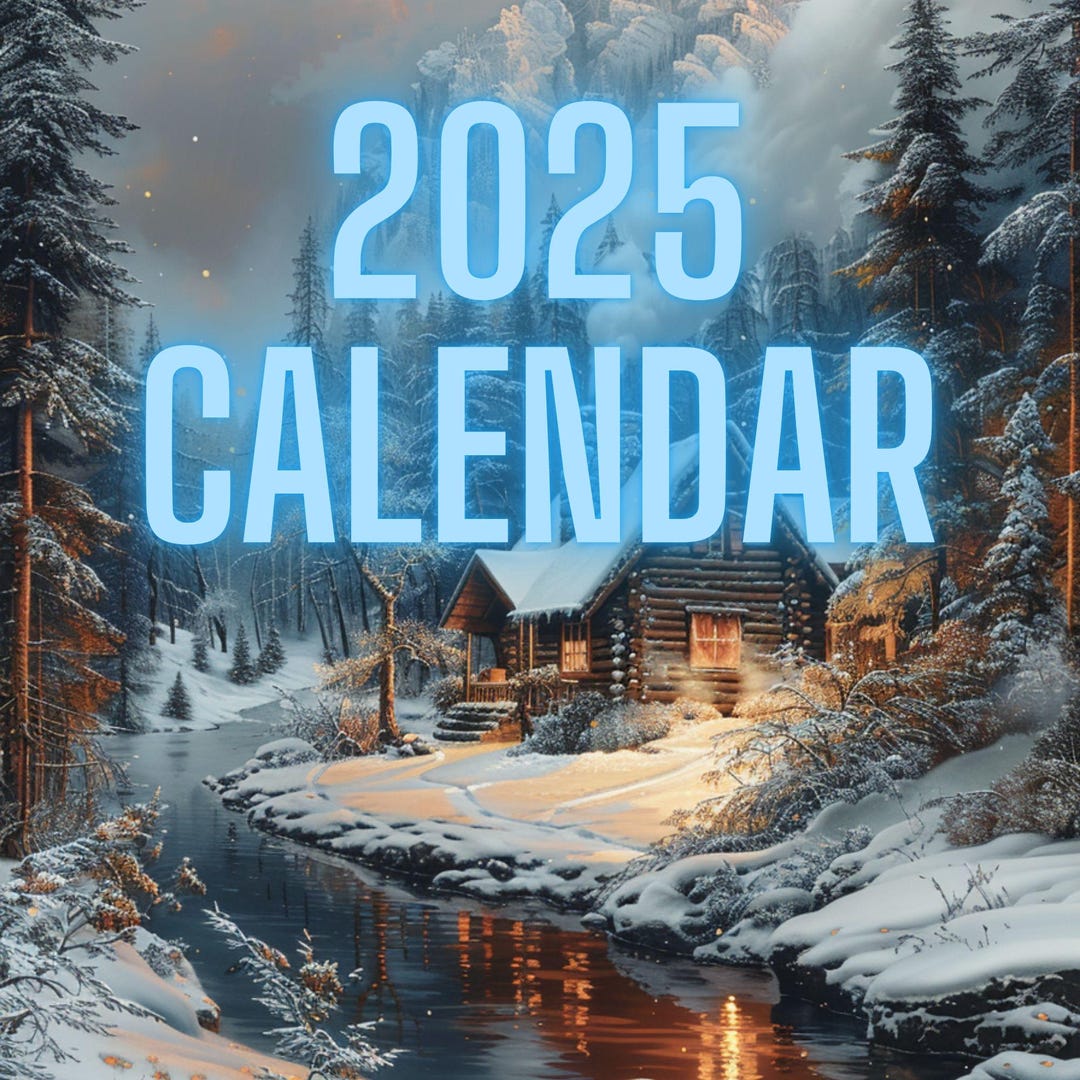 2025 Printable Calendar A4 Vertical Horizontal Lettersize8.5-11 ...