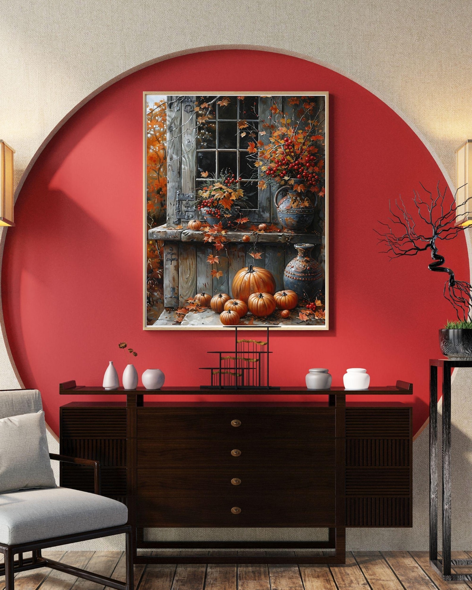 Autumn Fall Wall Art Cozy Fall Decor High-quality Printable Print - Etsy