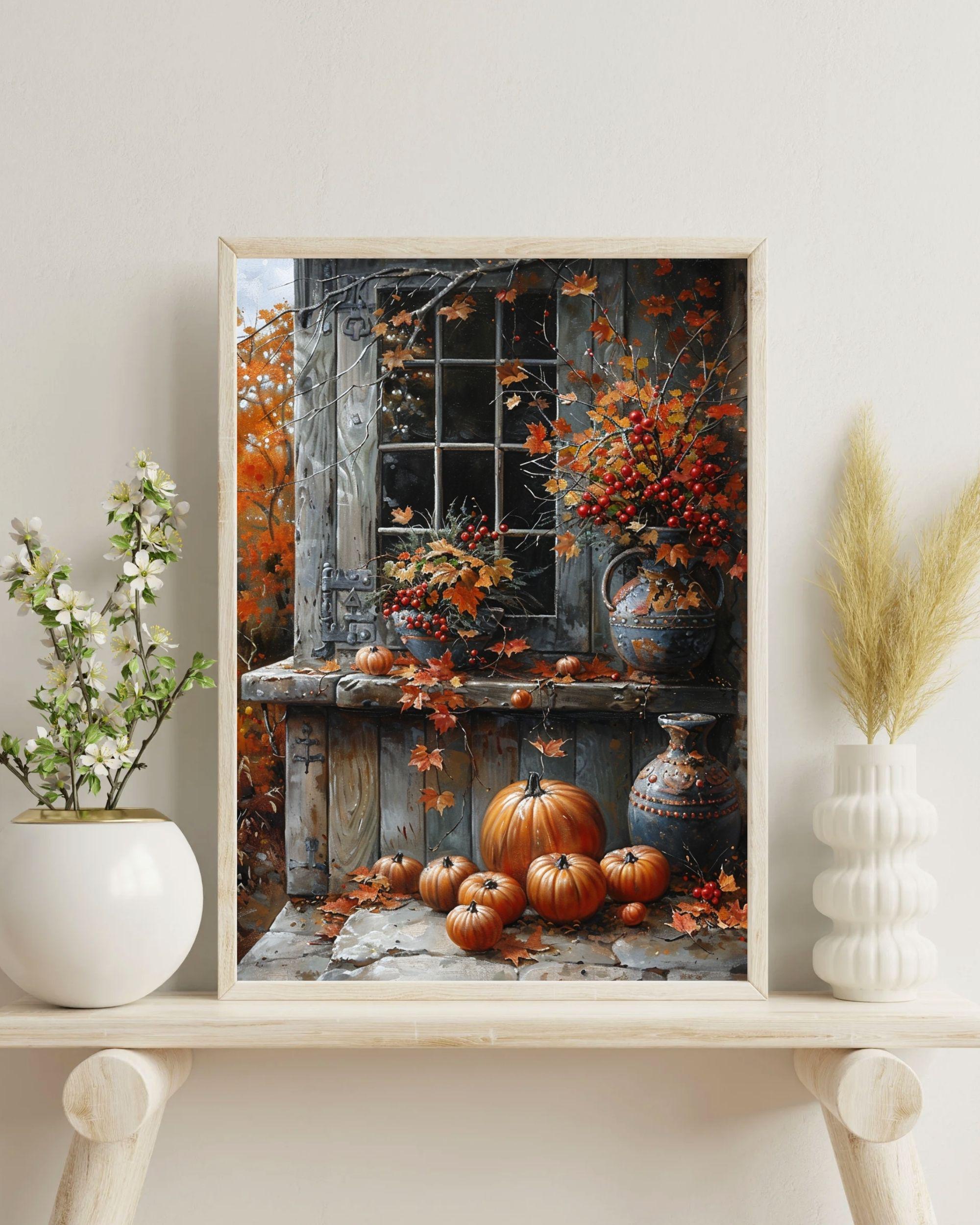 Autumn Fall Wall Art Cozy Fall Decor High-quality Printable Print - Etsy