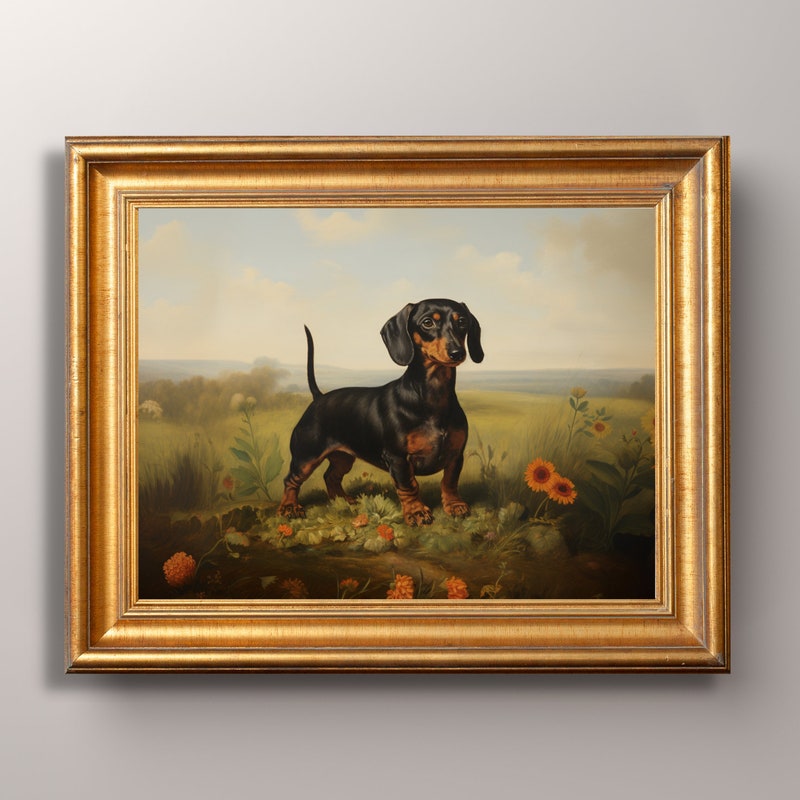 Dachshund Art - Etsy