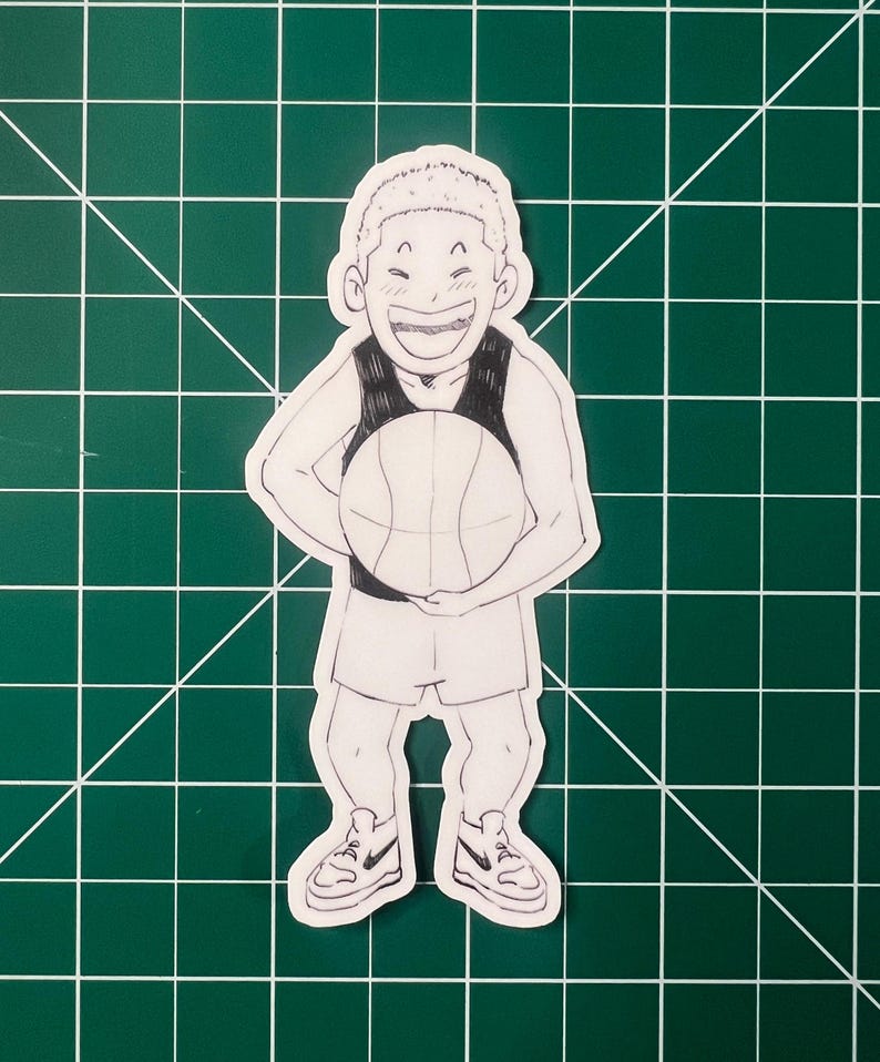 Slam Dunk Sakuragi Sticker - Etsy