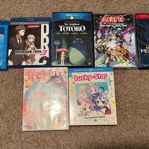 Anime Dvd/blu-ray Variety Sets and Movies, Pick and Choose :) - Etsy