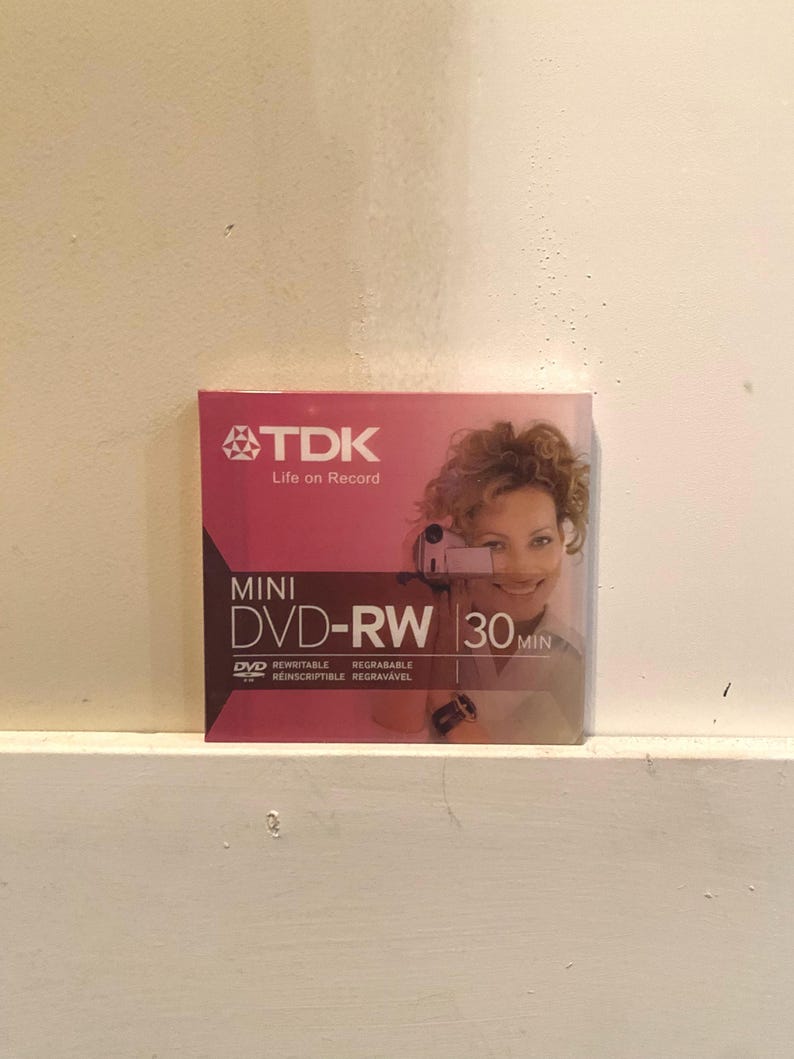 TDK Mini 30 Min. DVD-RW - Etsy