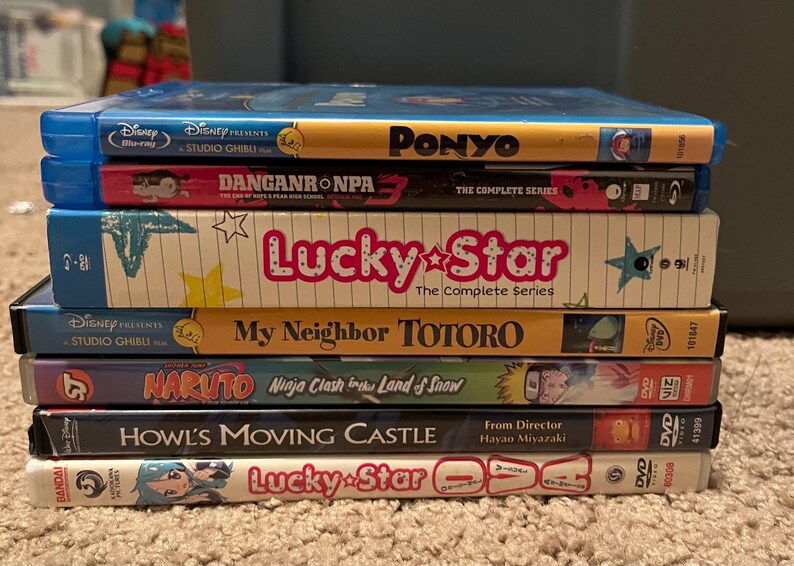 Anime Dvd/blu-ray Variety Sets and Movies, Pick and Choose :) - Etsy