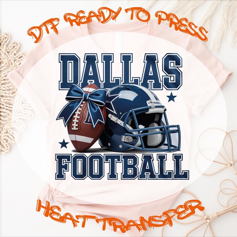 Dtf Dallas Cowboys - Etsy
