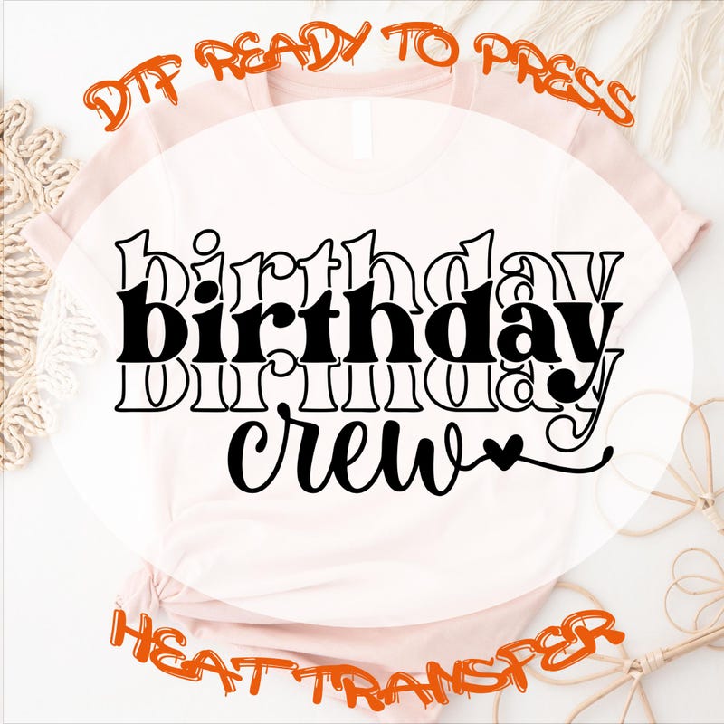 Color Crew Birthday - Etsy