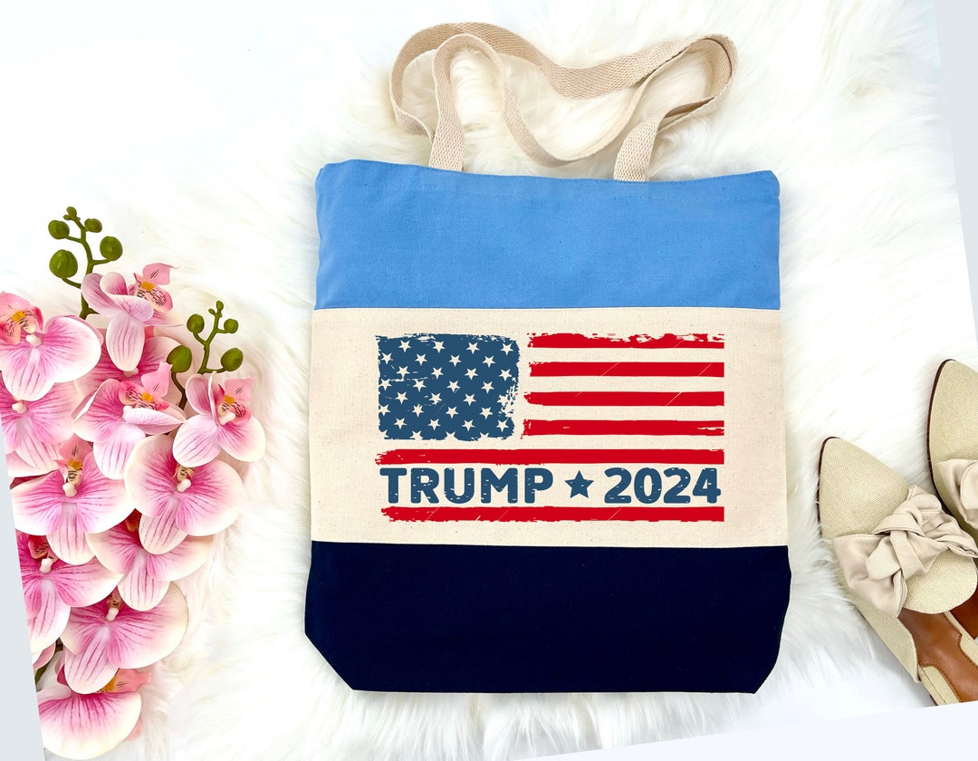 Trump 2024 Tote Bag, Make America Great Again Trump 2024 Tote Bag, Vote ...