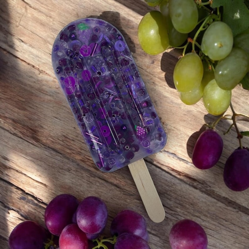 Grape Picky Pop for Stress Relief | Fidget Picking Pad | Skin Picking ...