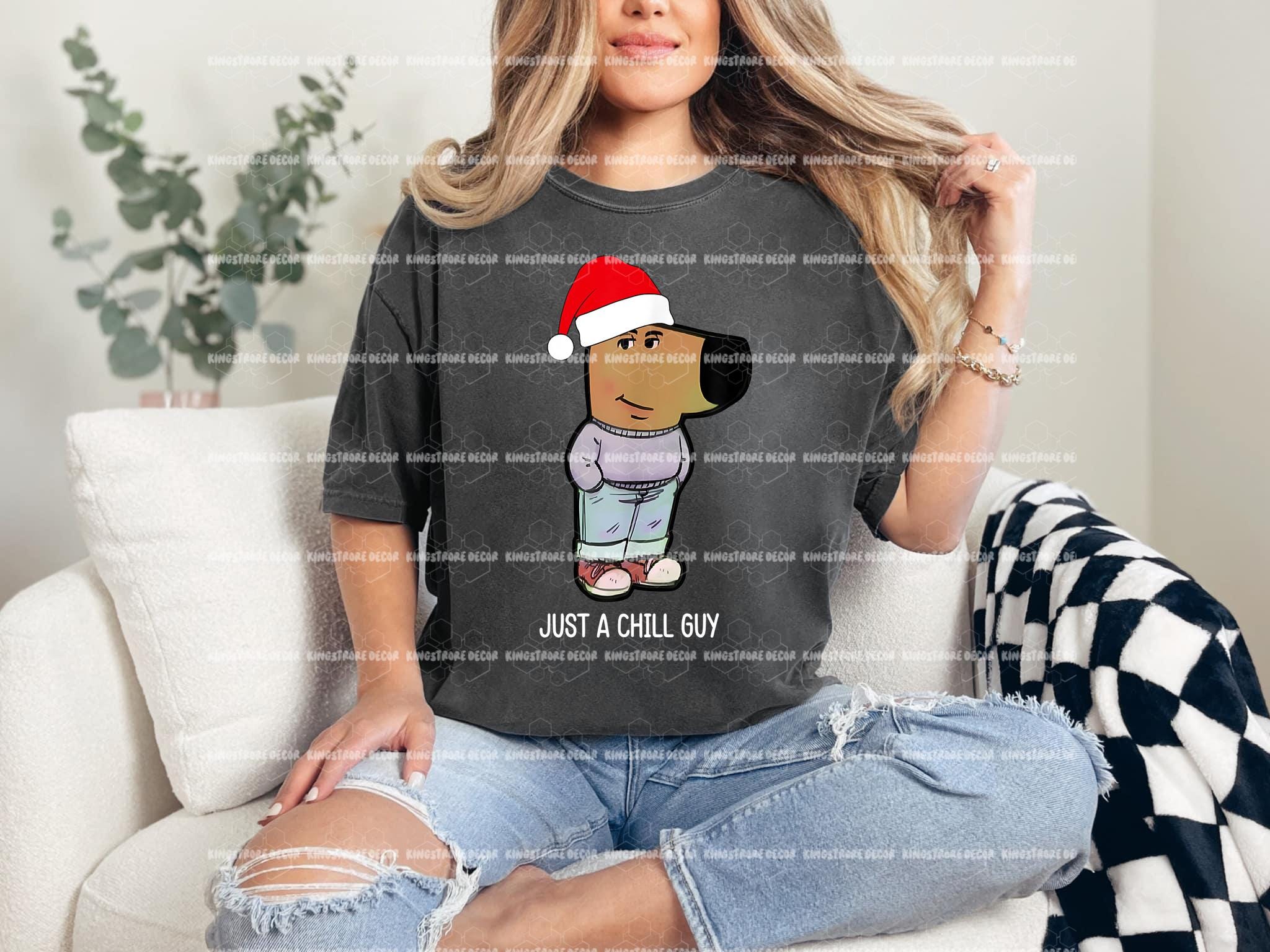 Just A Low Key Chill Guy Meme Christmas Png, Lowkey Chill Guy Png From ...