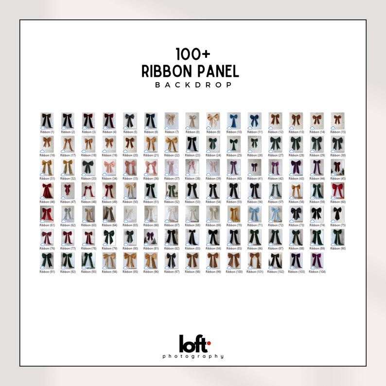 Bow Digital Backdrop Overlays for Maternity Photoshoot, Bow Theme ...