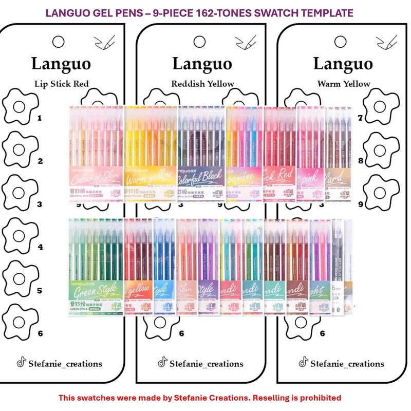Languo Gel Pen - Etsy