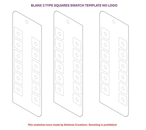Blank Squares Template