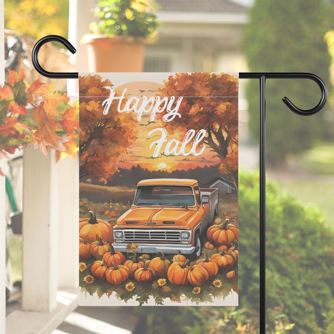 DIGITAL DOWNLOAD Only, Fall Pickup Truck, Housewarming Gift, Fall Gift ...