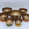 Singing Bowl Full Moon Chakra Notes Sets of Seven From Nepal tibetan ...