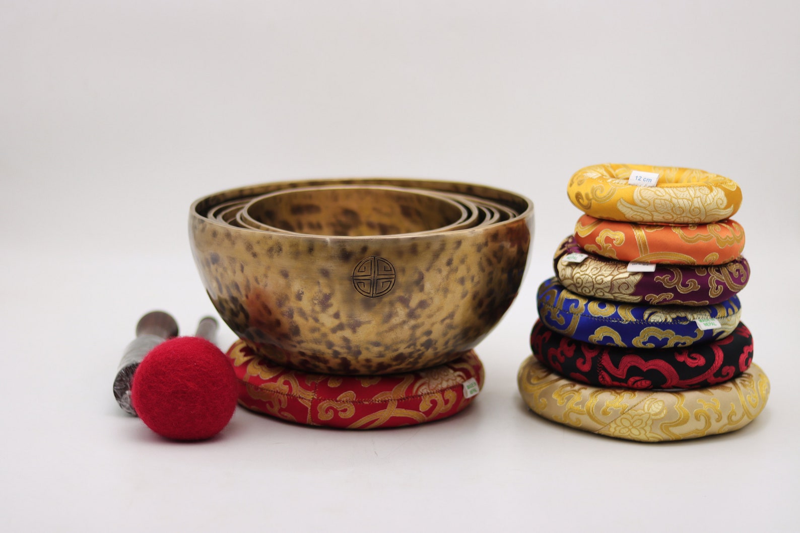 Singing Bowl Full Moon Chakra Notes Sets of Seven From Nepal -tibetan ...