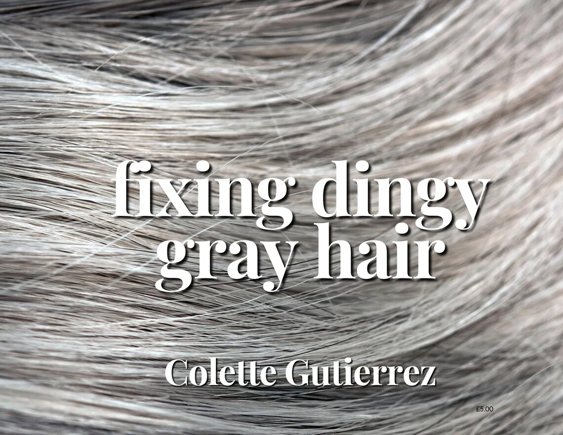 The Guide to Fixing Gray Hair - Etsy