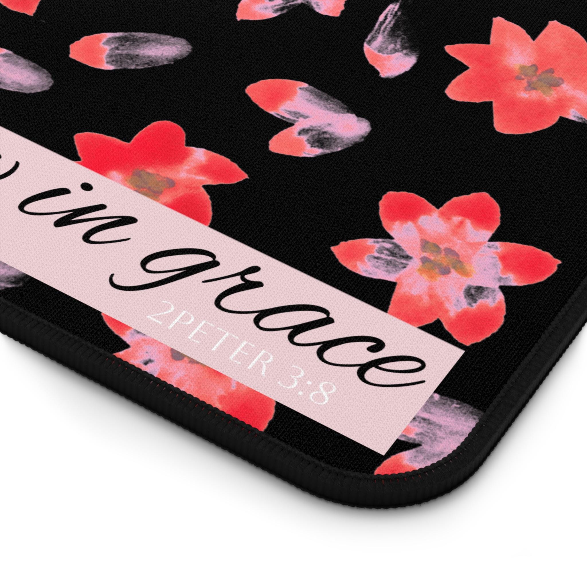 Personalized Desk Mat With Bible Verse, Christian Faith-based ...