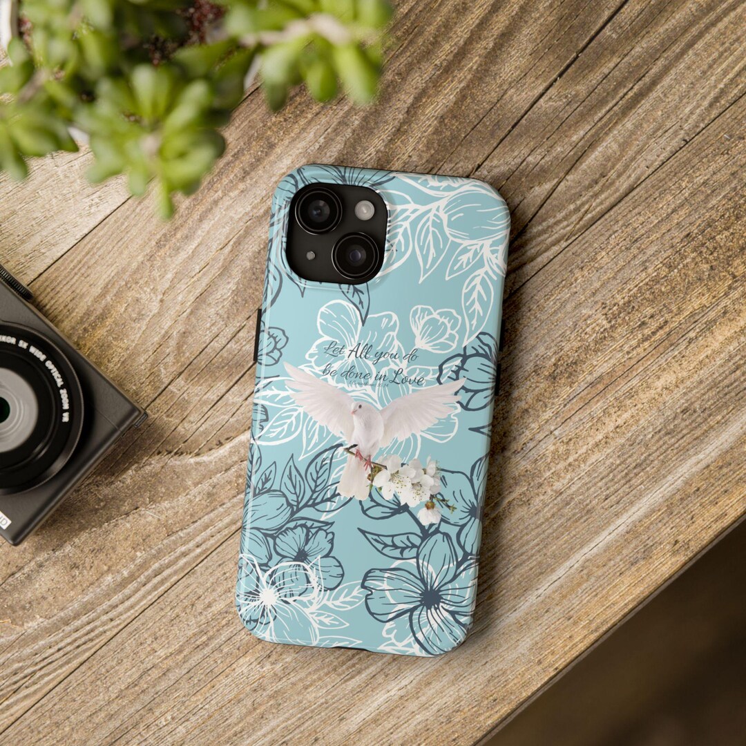 IPhone 16 15 14 13 12 Bible Verse Christian Dove Gift Faith, Bridal ...