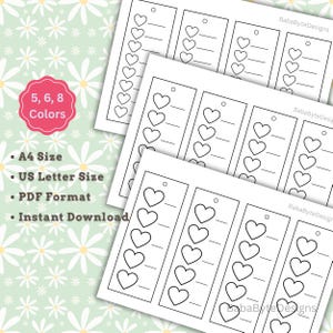 Printable Color Swatch Chart Set – for Artists | Marker, Watercolor ...