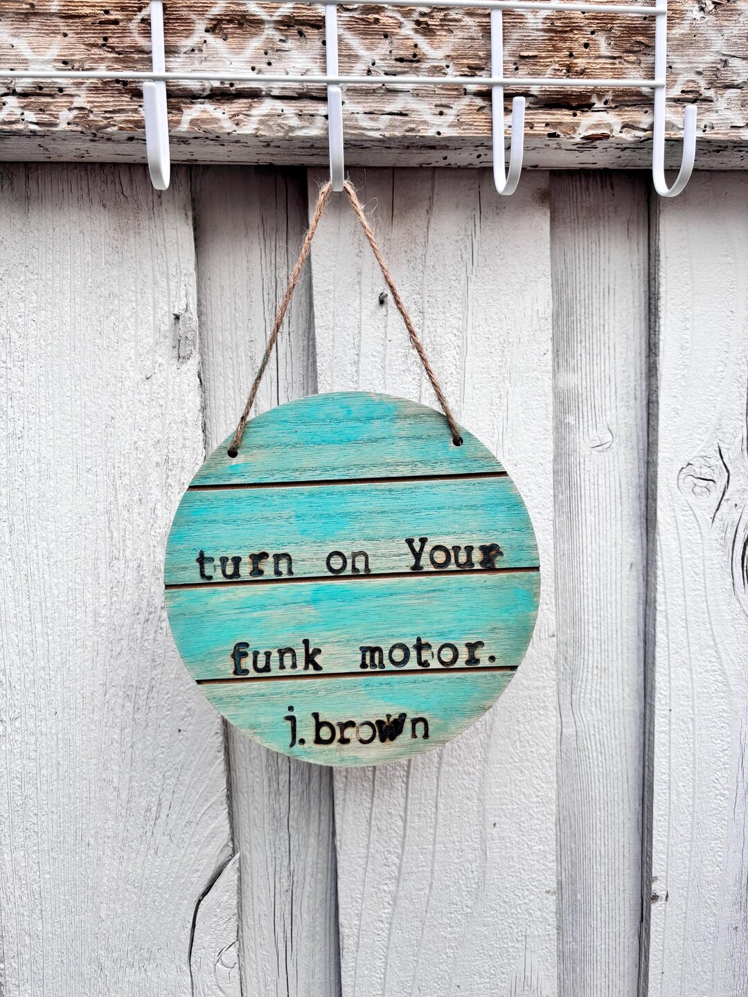 Turn on Your Funk Motor Wooden Sign - Etsy