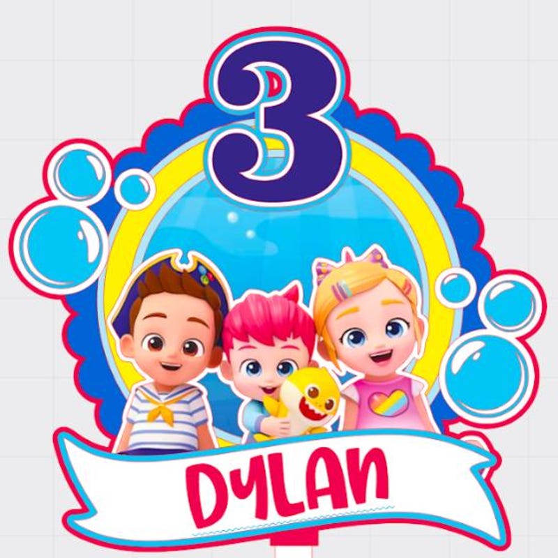 Bebefinn Cake Topper - Etsy