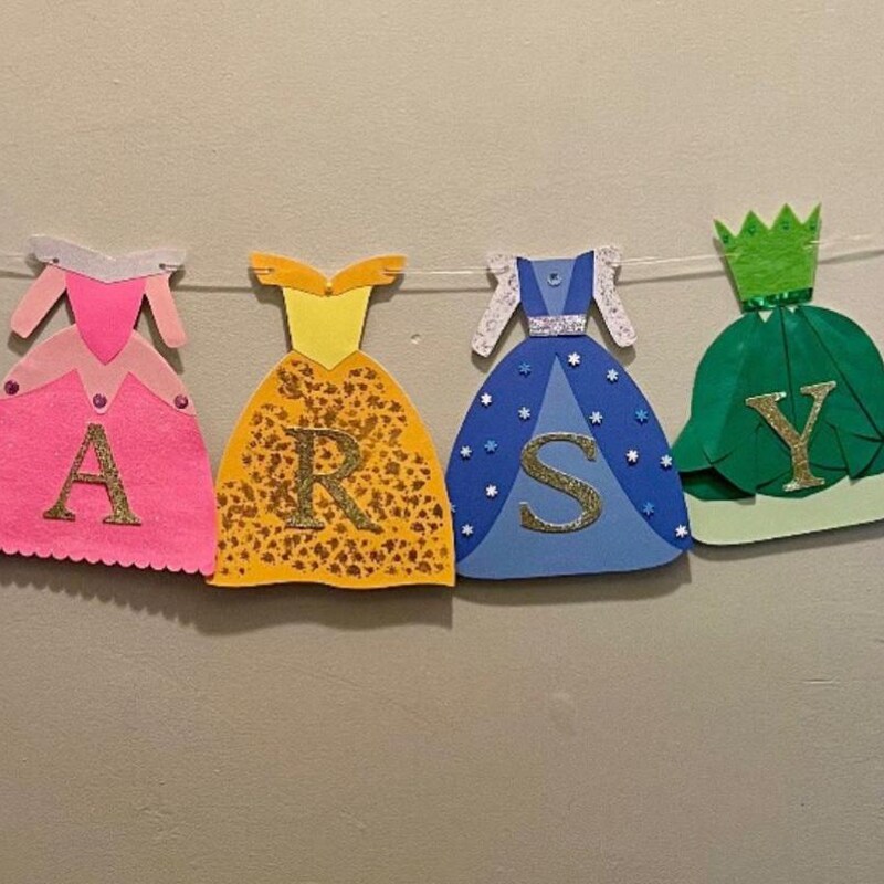 Princess Banners - Etsy
