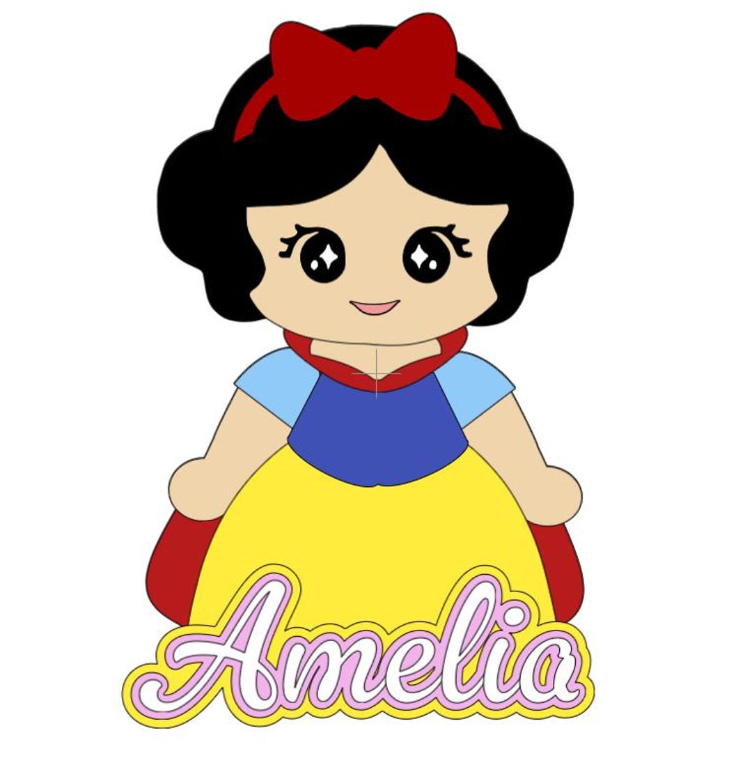 Snow White Snow White Cake Topper Princess Cake Topper Disney Princess ...