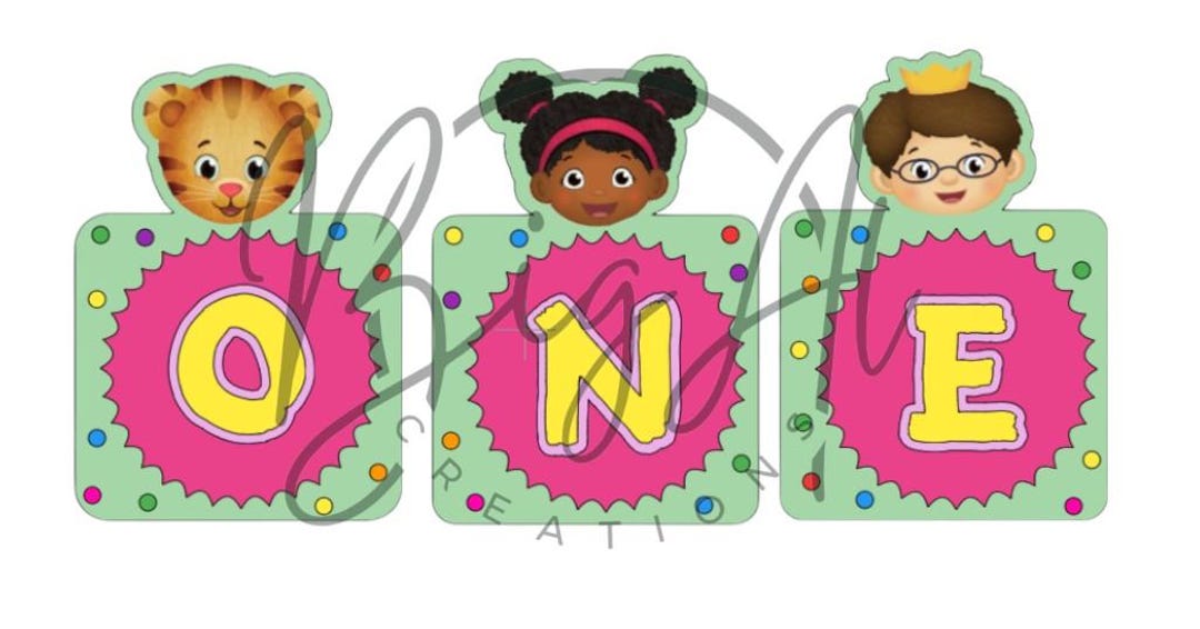 Daniel Tiger Banner Daniel Tiger Party Daniel Tiger Inspired Daniel ...