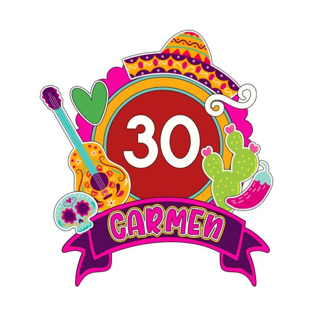 Mexican Cake Topper - Fiesta Cake Topper - 5 De Mayo Cake Topper ...